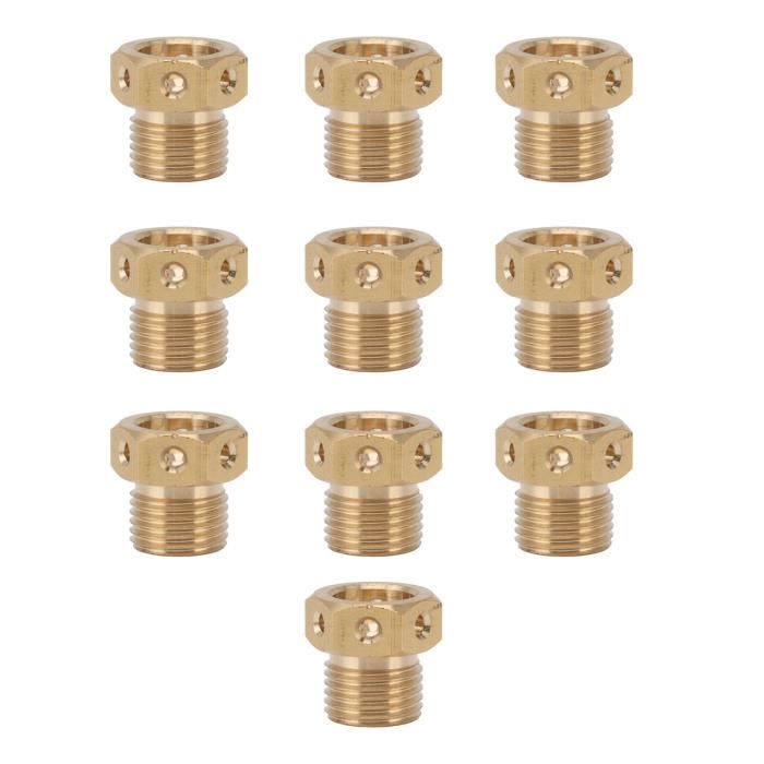 Buses de brumisation en laiton FYDUN - 10PCS pour système de jardin ... Buses de brumisation en laiton FYDUN - 10PCS pour système de jardin ...