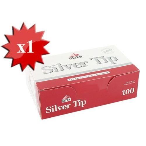 Boite de 100 tubes gizeh silver tip avec filtre x 1 - Cdiscount Au ...