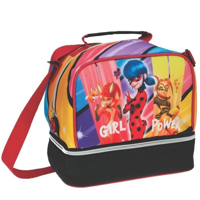 Sac gouter LadyBug Miraculous Power 21 CM - sac déjeuner - Cdiscount ...