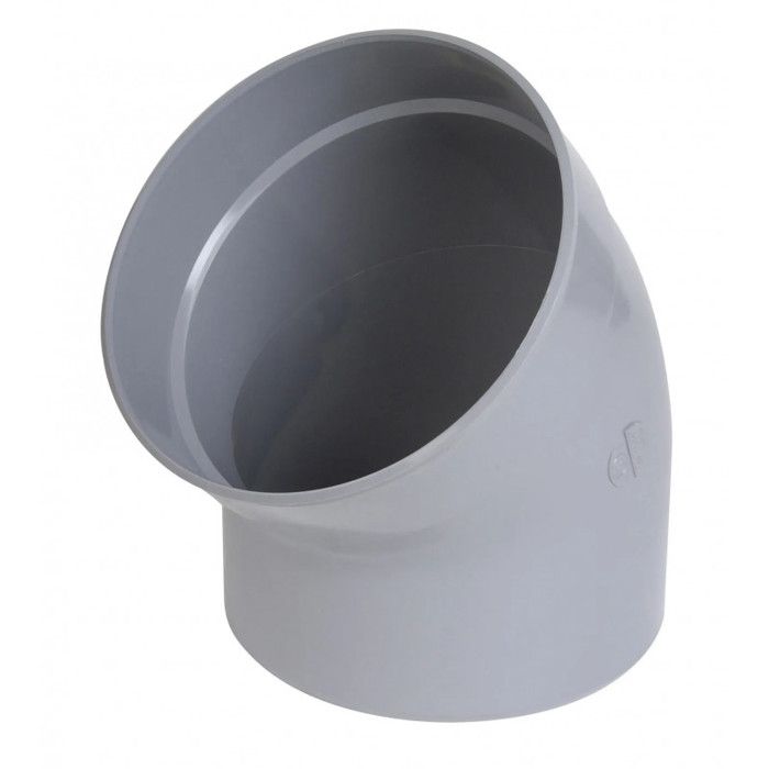 Coude pvc 45 degré MF 200 - Cdiscount Bricolage