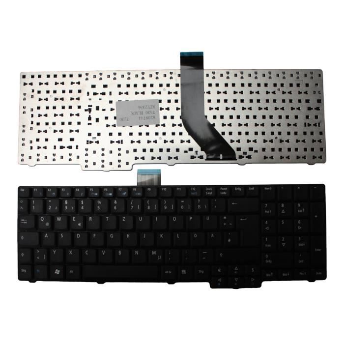 Acer Aspire 7230 Noir Layout Allemande Clavier pour ordinateur portable ...