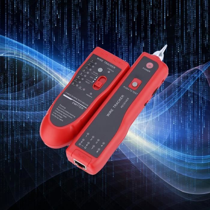 TMISHION Traqueur de fil Network Cable Tester,Cable Tester for UTP STP ...