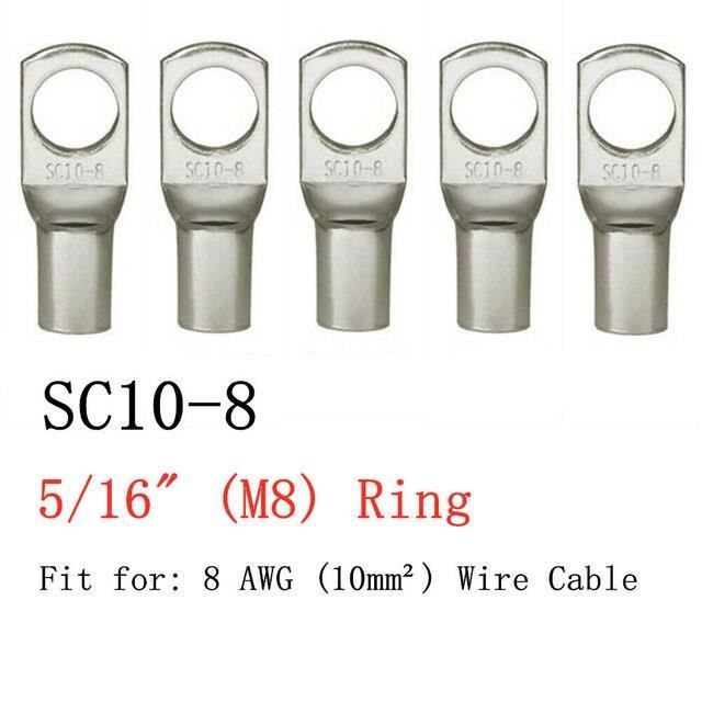 COSSE ELECTRIQUE,SC10-8-10--Assortiment de cosses en cuivre étamé 4 ...