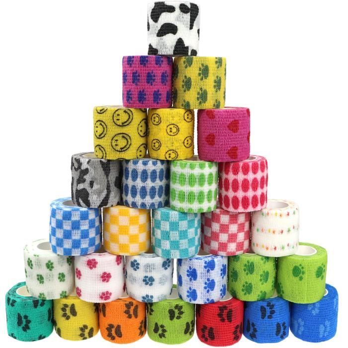 Protège-genou,Bande adhésive élastique pour chien, chat, cheval ...