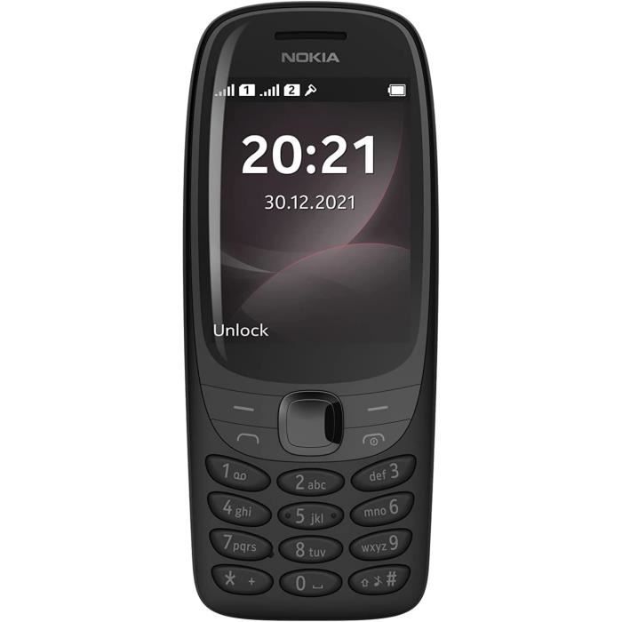Nokia 6310 2021 - Téléphone Portable Noir 0,8 Go Tous Les transporteurs ...