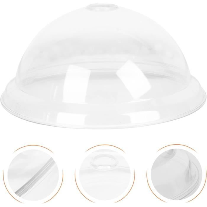 Cloche Gateau Plastique 1 Pc Cloche Couvre Fromage Plat Nourriture À ...