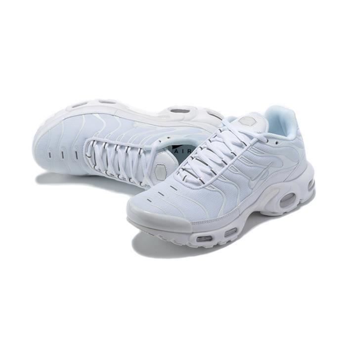 Baskets - AUTREMENT - Air Max PLUS tn GS Blanc pur - Synthétique ...