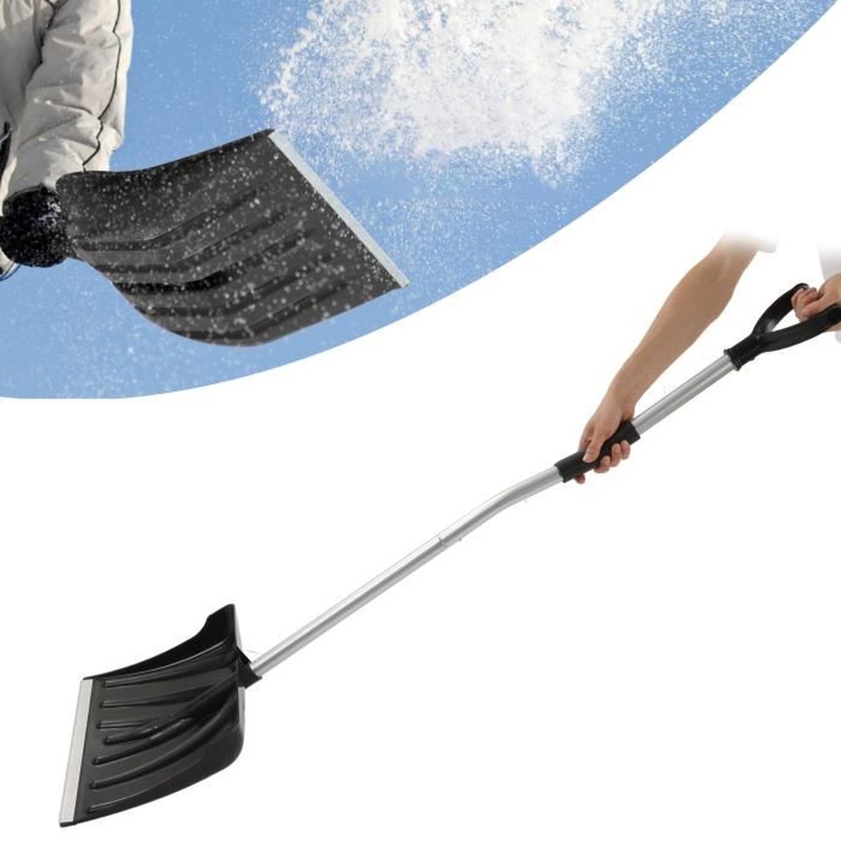 Pelle à neige alu Garant - Dim. 145 x 45 x 33cm Haute Qualité ...