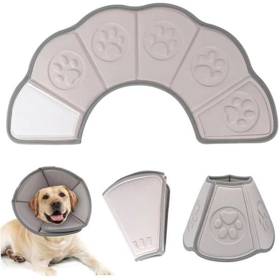 Collerette Chien Anti Lechage RéGlable Confortable Collerette Chien ...