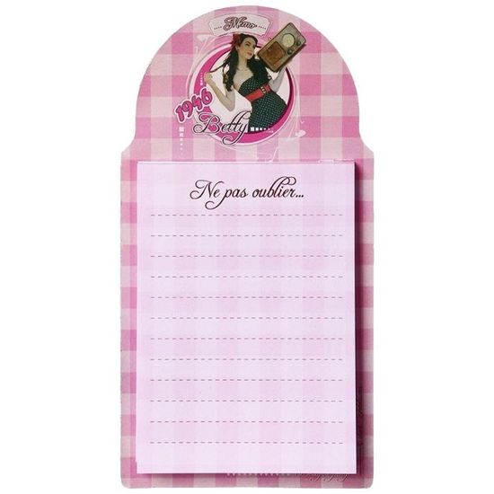 Memo Magnet Frigo Bloc Note Pin Up Retro Vintag… - Cdiscount Maison