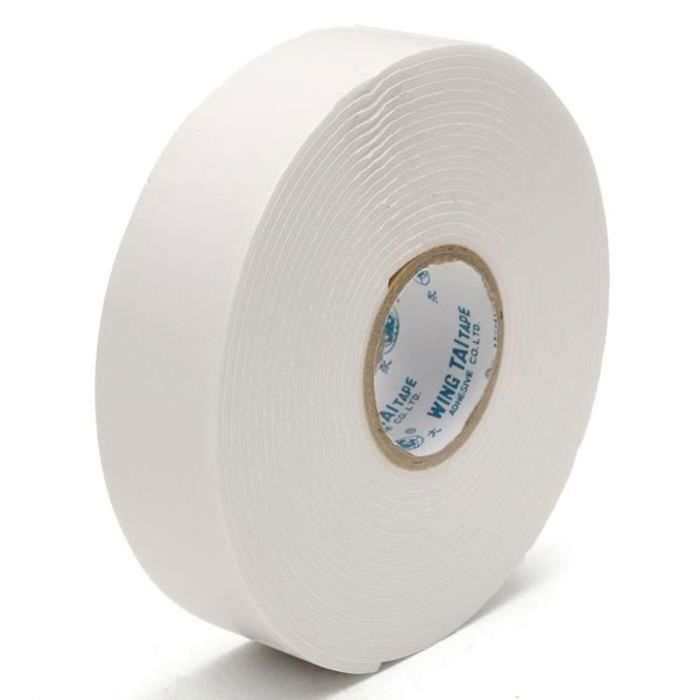 RUBAN ADHESIF - MOUSSE ADHESIVE Ywei 5M Rouleaux Ruban Bande Adhésif ...