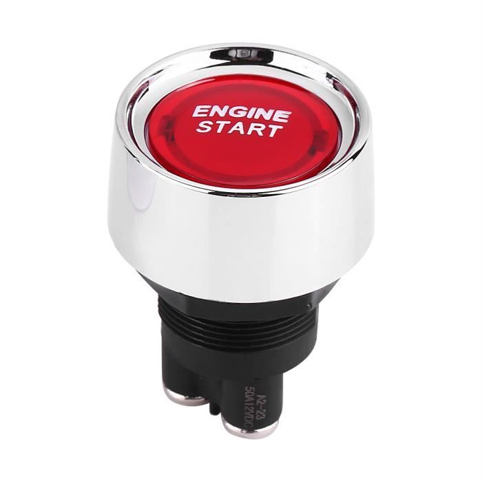 Ashata bouton de démarrage du moteur 12V-24V 50A voiture véhicule ...