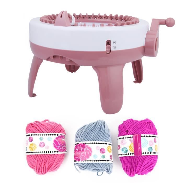 Atyhao Machine à tisser à la main, mode de tricot double de bureau 40 ...