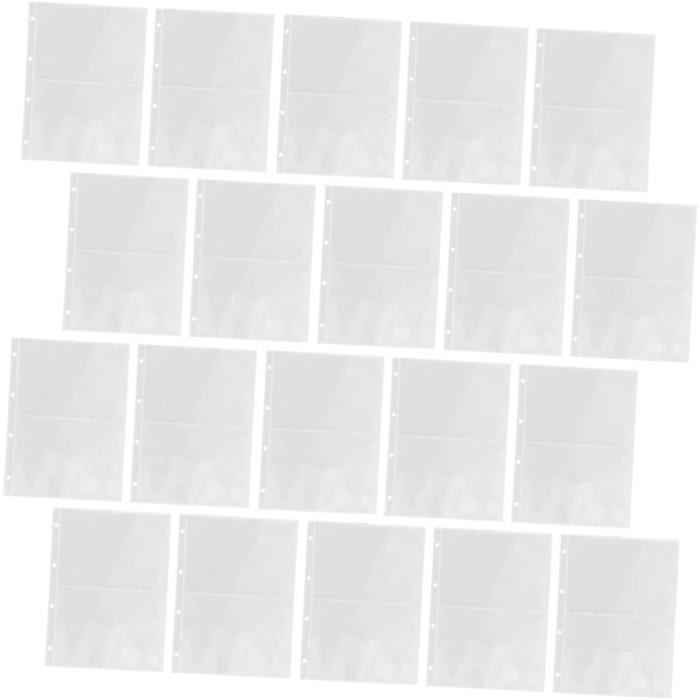 20 Pièces Page De La Fiche De L'Album Inserts Photo Sur Les Manches ...