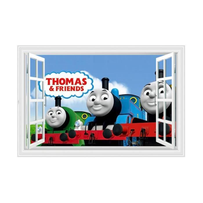 Thomas train James Anime Sticker Mural Décoration Murale - Cdiscount Maison