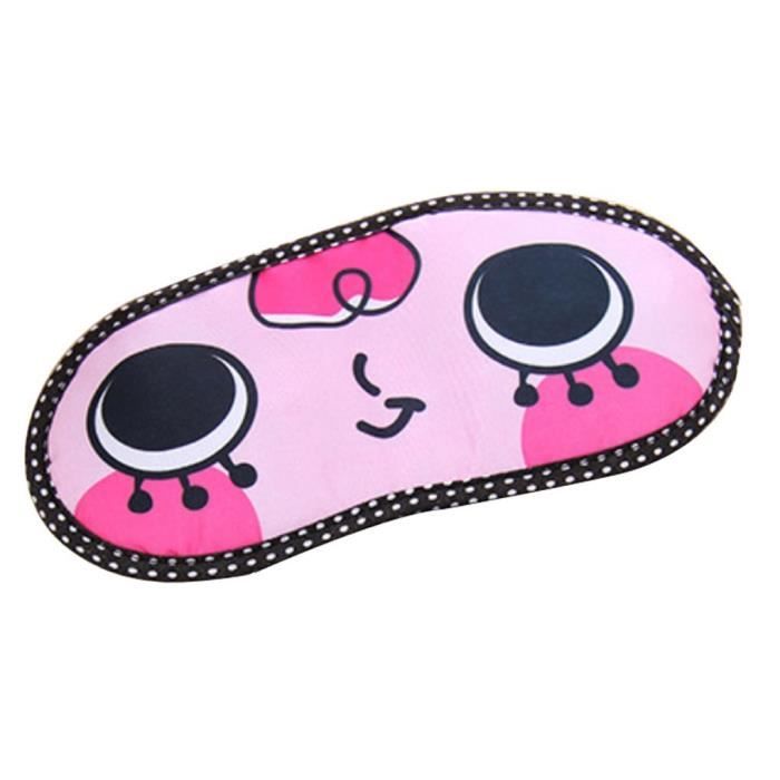 Masque de Sommeil Cache Nuit Yeux Anti Lumière masque de Repos de ...