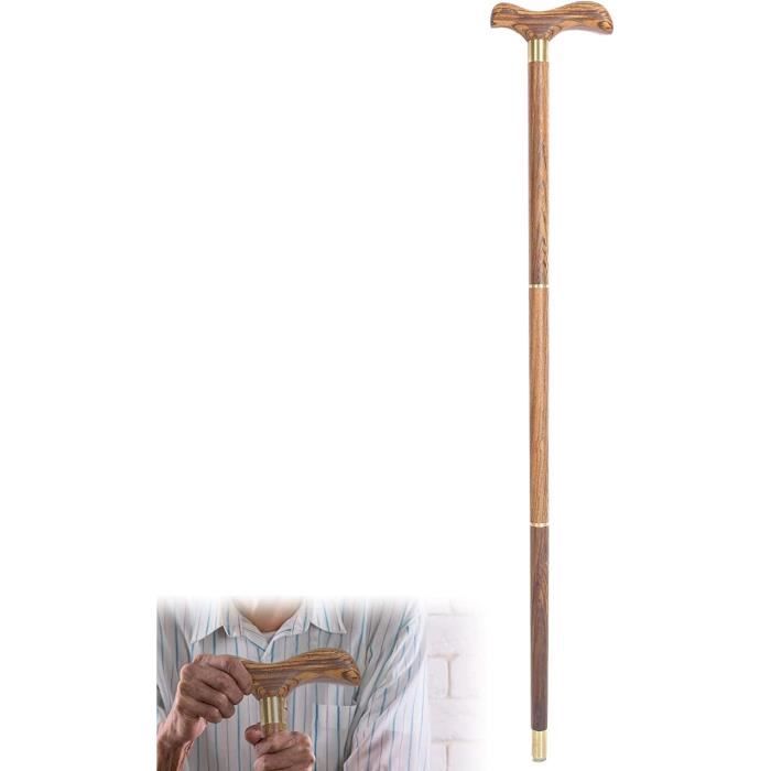 Canne de Marche Pliable, Canne en Bois de 90 Cm, Canne de Marche ...