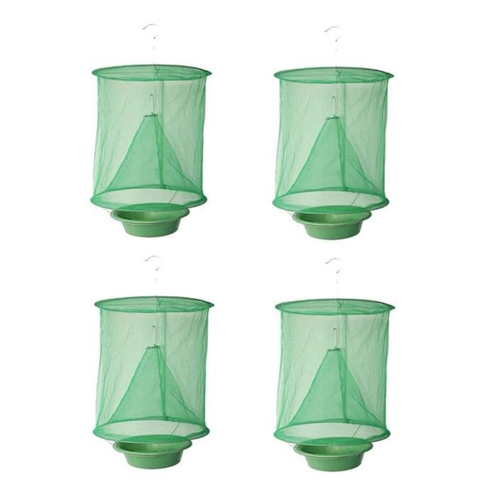 (4PCS -Green)Attrape-mouche de jardin, 1 pièce/2 pièces/4 pièces/6 ...