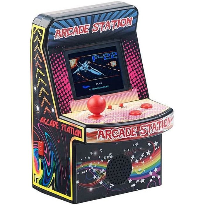 Mini borne d'arcade - MGT - 8 bits - 200 jeux - écran LCD couleur ...