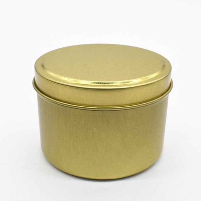 Boite de rangement,Boîtes de rangement rondes en fer blanc, Mini boîtes ...