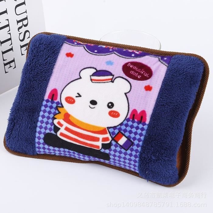 Chaufferette,Chauffe-main électrique Rechargeable en flanelle lisse ...