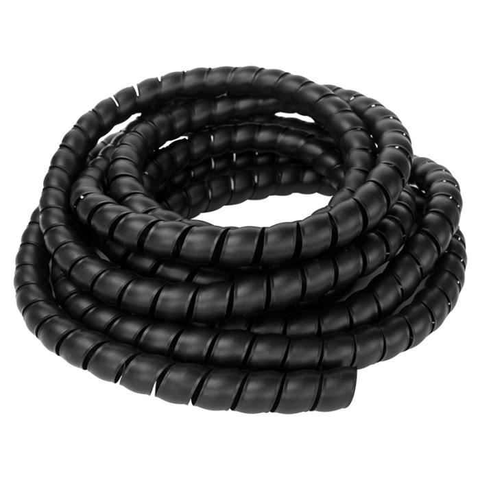 Tube thermorétractable,Manchon de câble enroulé en spirale coloré ...