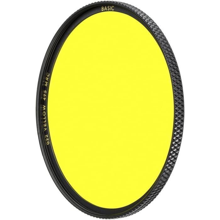 Filtre photo BW - 495 MRC Basic - 67mm - Jaune - Optimisation des tons ...