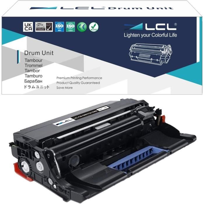 Tambour Remanufacturée 724-10491 724-10492 Kvk63 (1 Noir) Remplacement ...