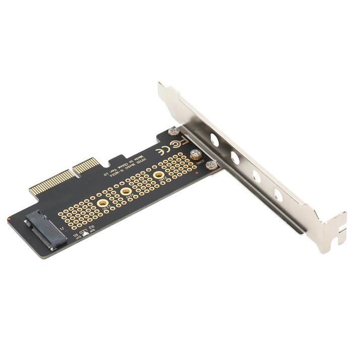 URB Carte adaptateur SSD Carte Adaptateur Convertisseur PCI‑E 3.0 X4 à NVMe M.2 NGFF SSD pour ...