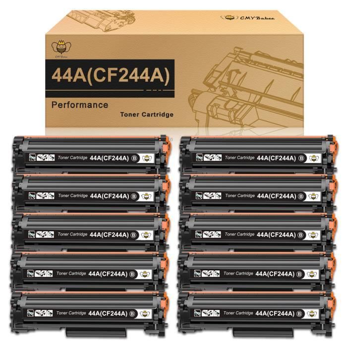CMYBABEE Compatible CF244A 44A 10 noir Cartouche de Toner Compatible ...