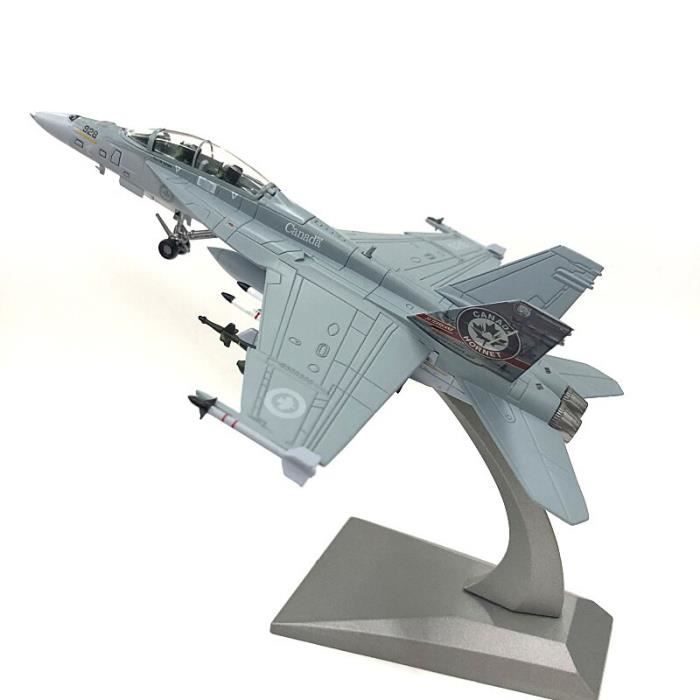 1/100 métal moulé sous pression spécial Canada F-18b Fighter F18 modèle ...