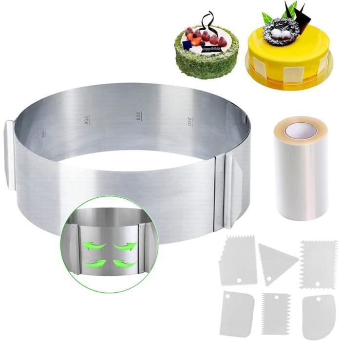 Cercle A Patisserie Sollbry Lot De 6 Anneaux De Tartes En Acier ...