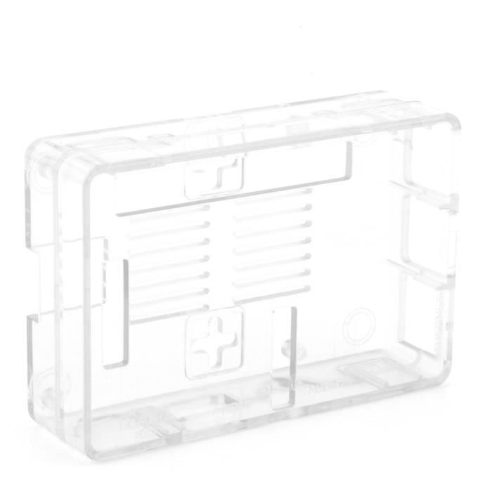 EJ.life Boîtier transparent pour Raspberry Pi Accessoire de boîtier de ...