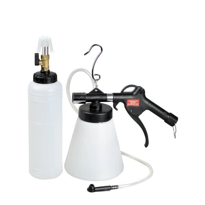 Kit Purgeur de Frein Autonome Pneumatique avec Remplissage 700 ml ...
