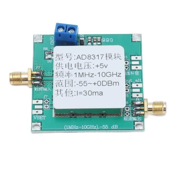 Garosa Amplificateur logarithmique AD8317 Module RF AD8317 1M HZ à 10G ...