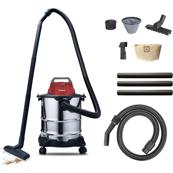 , Acier P202Asp300 Aspirateur Solide Et Liquide 1000W, Fonction ...