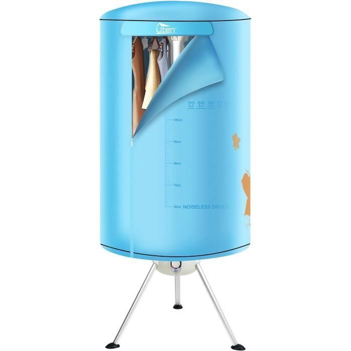 Uten Sèche-Linge Pliable,Sèche-Linge Électrique Séchage Portable Ronde ...