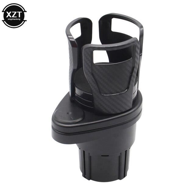 PORTE BOISSON,carbon black--Porte gobelet de voiture multifonction 2 en ...