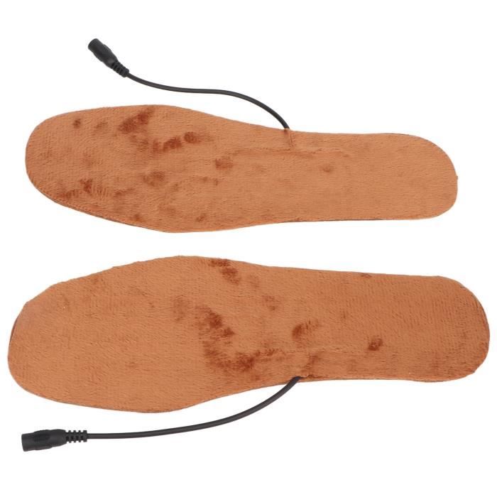 Semelles chauffantes électriques USB ZERODIS - Taille découpable 26,8 ...