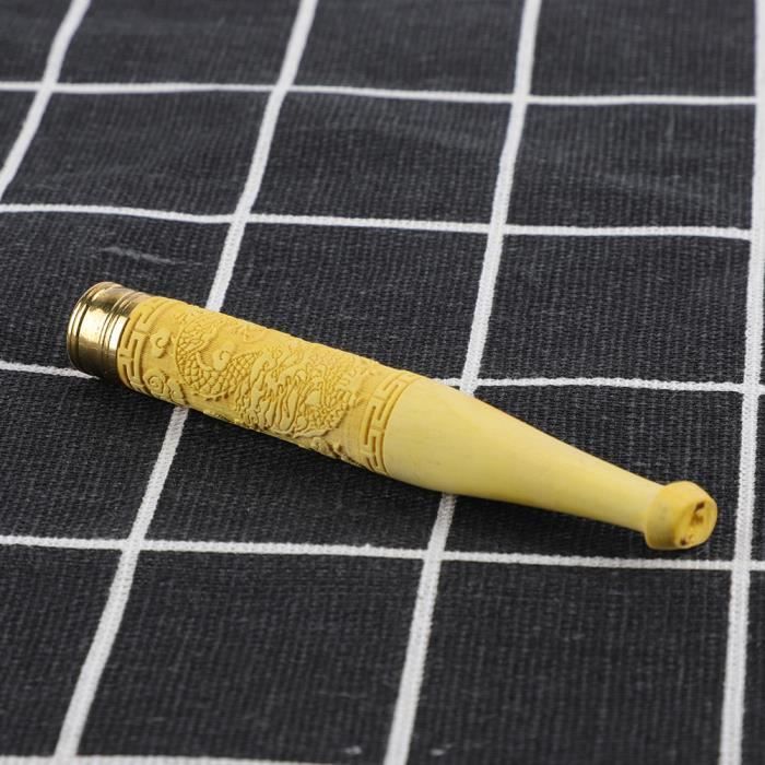 Embout de cigarette Porte-cigarette en buis sculpté, embout buccal ...