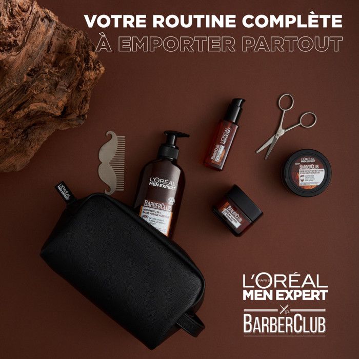 L'Oréal Paris Men Expert Barber Club Trousse Routine Experte Soin Barbe ...