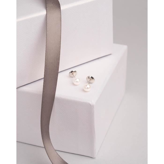 Boucles D'Oreilles En Perles Pour Bébés Et Filles Perles Rondes ...