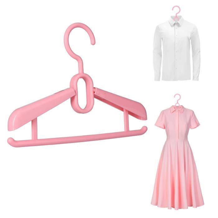 TMISHION étendoir à linge 6 pièces cintre de rangement pour vêtements ...