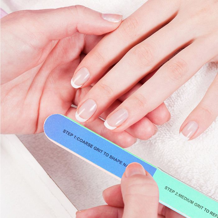 SALALIS Tampon d'art à ongles Colorful multiple côté nail art manucure ...