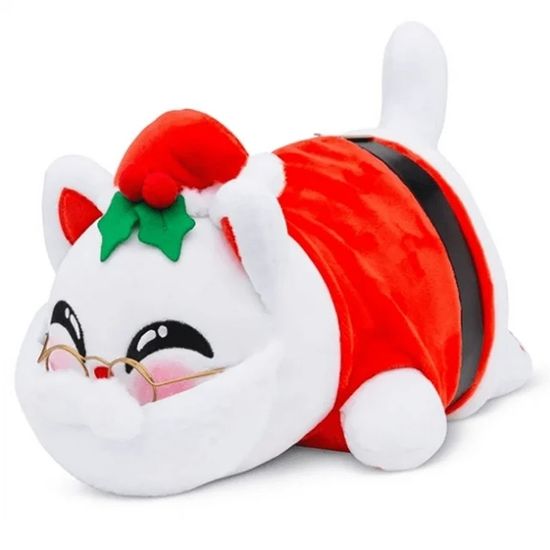 Aphmau Peluche Chat Peluche Poupée Père Noël 25cm, Jouets en peluche 9. ...