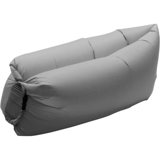 Canapé à coussin d'air - Air Sofa - Gonflable pour extérieur - Gris - 1 ...