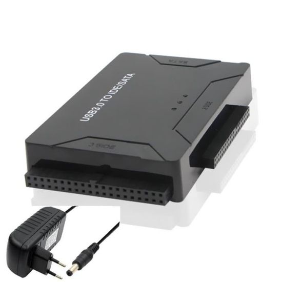 Convertisseur USB 3.0 vers IDE SATA Disque dur externe Adaptateur ...