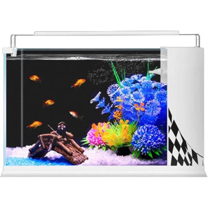 Kits De Démarrage For Petit Aquarium Avec Lumière Led Et Pompe À Filtre ...