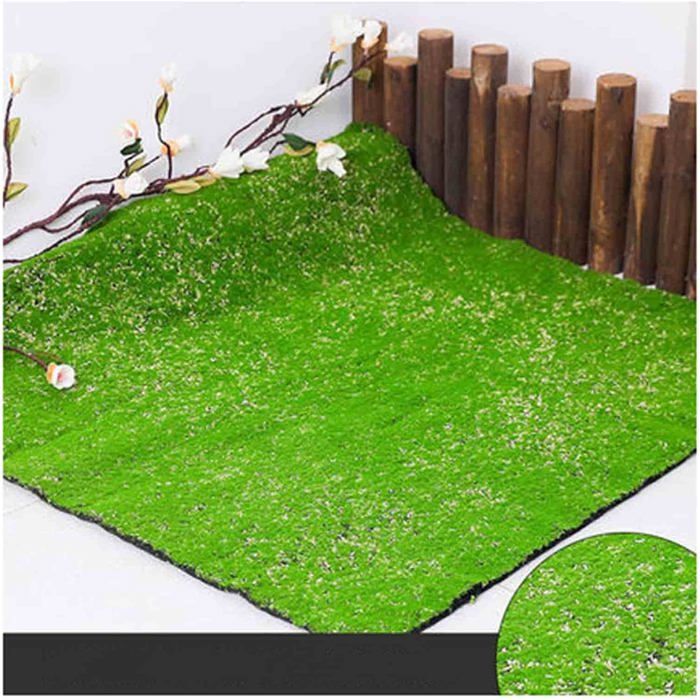 A Tapis Mousse Artificielle Mousse Artificielle Décoration de Plantes ...