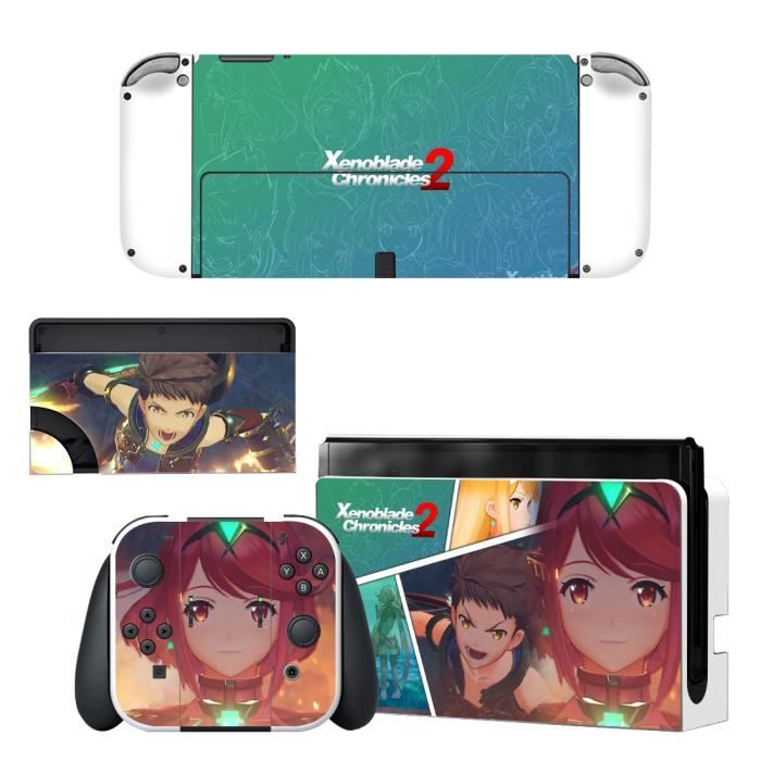 OLN0163 - Xenoblade-Skin Cover Sticker pour Nintendo Switch, Skin Decal ...